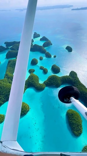 BEAUTIFUL DESTINATIONS | Soar over the stunning green dotted islands of Palau with @traveltomtom! 🇵🇼 This breathtaking view is of one of the most unique places on... | Instagram