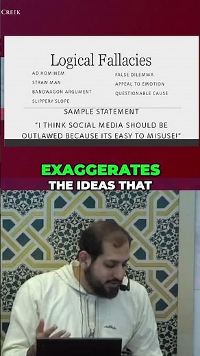 Straw Man Fallacy: How To Spot & Avoid It #shorts