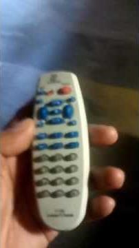 Como programar o controle universal F188