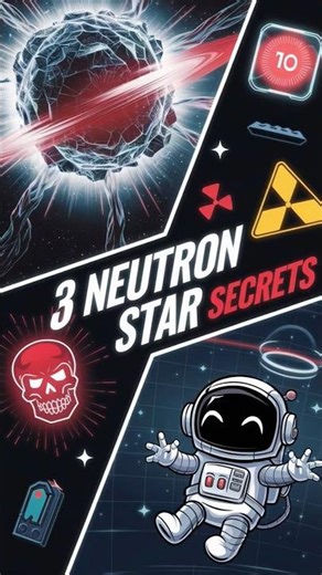 3 Neutron Star Secrets in 10 Seconds! 🔥