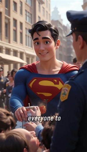 SUPERMAN vs GIANT ROBOT ⚡😱 #shorts