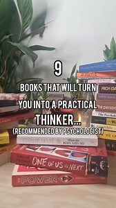 9 books that will turn you into a practical thinker.(Recommended by psychologist) | Dictoms