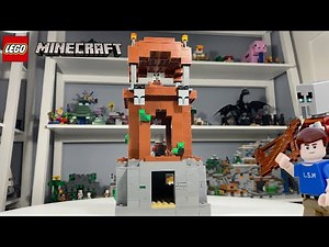 How to build a Lego Minecraft Pillager outpost