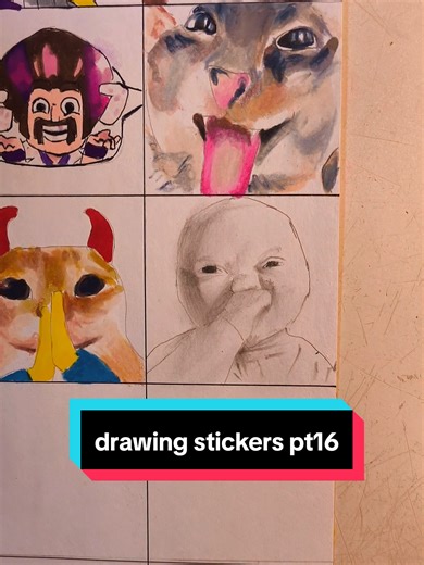 Creative Drawing Stickers Part 16 Tutorial