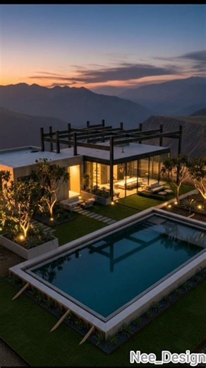 Hilltop Luxury Dream Home | Infinity Pool & Garden Paradise in the Clouds#teamcrazy#facts