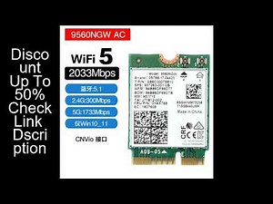 (1pcs?100% original New Intel AX211 9560HUN AX201 AX210 9462 9560AC WIFI6E Gigabit Wireless Network