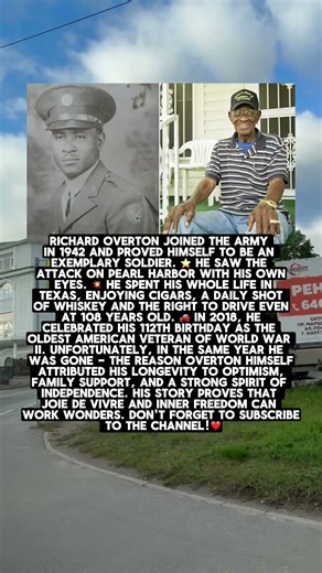 Richard Overton Is The Oldest American World War II Veteran