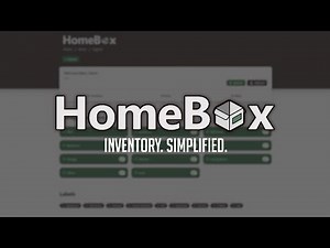 HomeBox: Your Home Inventory Simplified