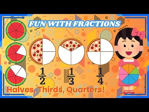 Fractions for Kids: Learn Halves, Thirds & Quarters with Pizza & More! | Elementary Explorers