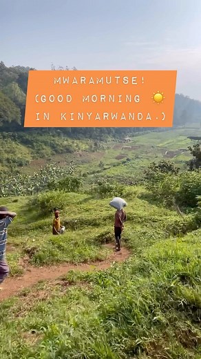 Muraho! This means “hello” in Kinyarwandan. Kinyarwanda is Rwanda’s national language, and it is spoken all over the country by the entire population of Rwanda. Stay tuned for more Kinyarwandan phrases! 😀 #LetEveryChildDream #rwanda #foreignlanguages #culturalstudies #travel #hereforyoutour | Africa New Life