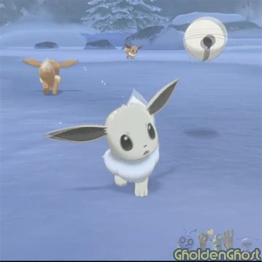 Eevee Siblings Sharing the Bell! 🔔#pokemon #pokemonswordshield #eevee #eeveelution #shinypokemon