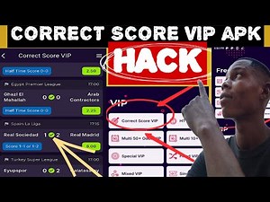 How I Unlocked CORRECT SCORE Paid Vip App for FREE | 100% legit 😱😱