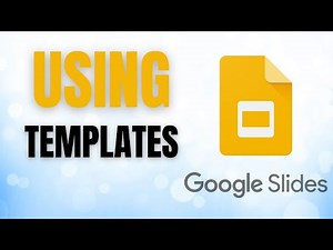How to Use GOOGLE SLIDES Templates Like a PRO!