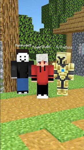 Minecraft - HamoodeG, AjTheBold, PowerStudio Vs Girlfriend 🤣