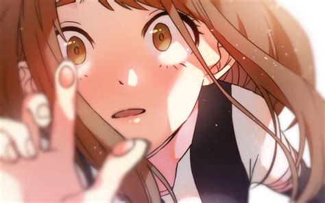 Ochaco Uraraka Manga Wallpaper A Cute Uraraka By Coolisushi On Deviantart