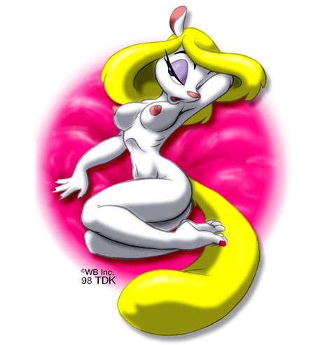 Rule 34 1990s 1998 20th Century Animaniacs Anthro Breasts Color Eyeshadow Female Female Only