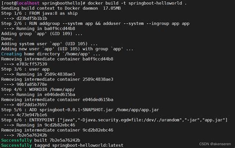 docker启动springboot简单例子 docker 启动springboot csdn博客