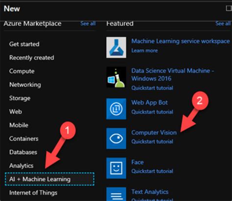 azure vision service and face api example with python