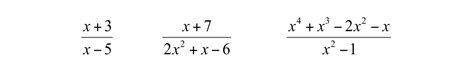 simplifying rational expressions
