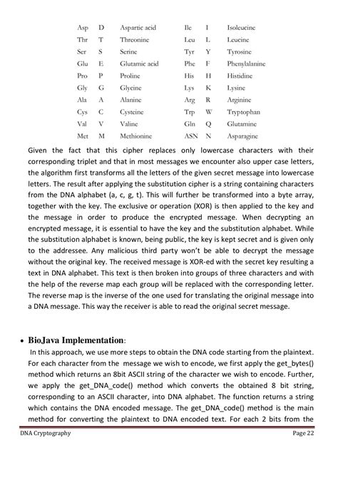 dna cryptography