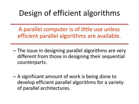 ppt parallel vs sequential algorithms powerpoint presentation free download id 959944
