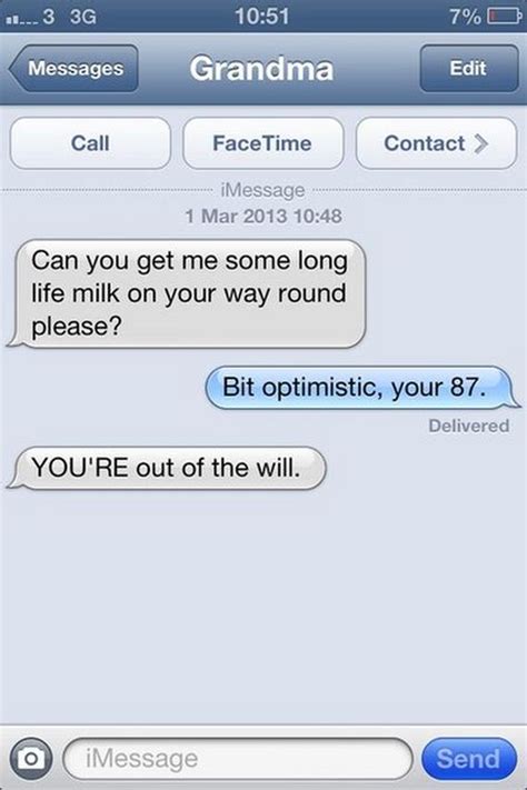 20 Times Grandparents Sent Hilarious Text Messages Barnorama