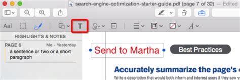 adding a text box to a pdf