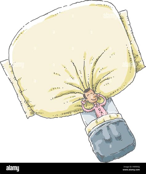 Asleep Blanket Stock Vector Images Alamy