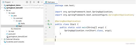 在idea中创建一个springboot模块 idea springboot新建模块 please select at lease csdn博客