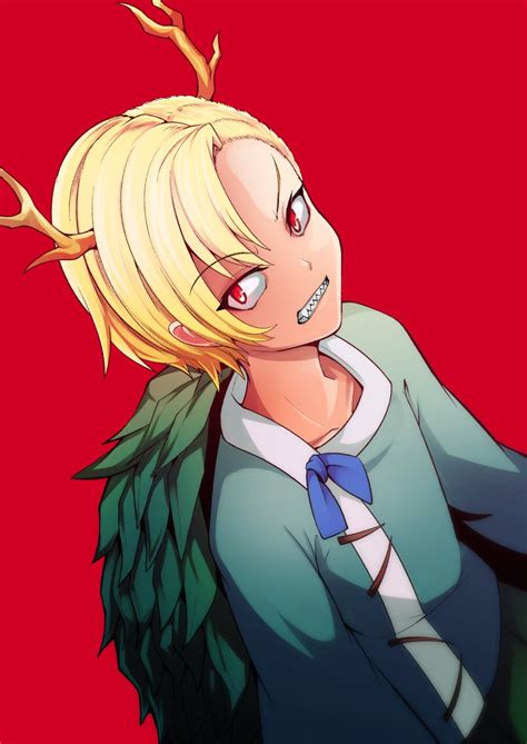 Safebooru 1girl Antlers Ashiroku Miracle Hinacle Blonde Hair Blue Bow Blue Shirt Bow
