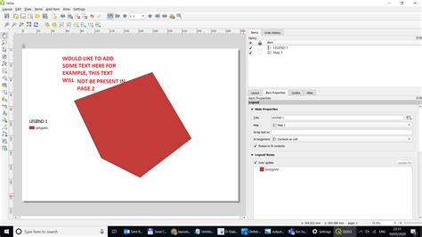 Layouts QGIS Atlas Legend Contents Geographic Information Systems