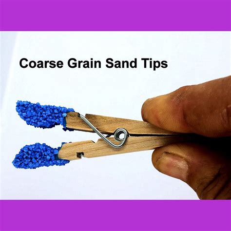 Clothespin Zipper Torture With Coarse Grain Sand Tips New Etsy
