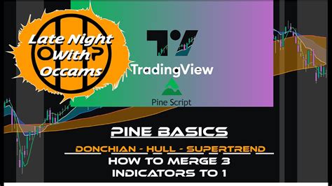 Trading View Pine Script How To Merge Indicators The Basics YouTube