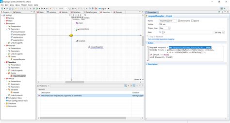 java error the constructor is undefined anylogic simulation software stack overflow