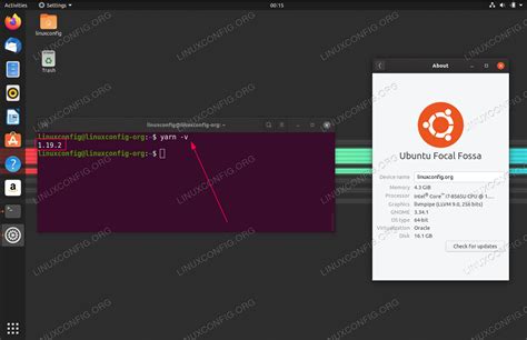 How To Install Yarn On Ubuntu 20 04 Focal Fossa Linux LinuxConfig