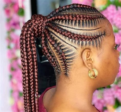 Hottest Ghana Braids 2021 Latest Stunning Ghanaian Braids Hairstyles Fashion Nigeria
