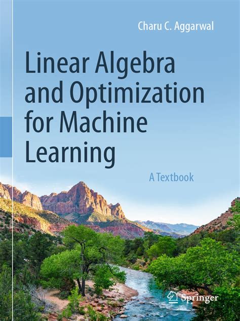 linear algebra optimization machine learning pdf pdf matrix mathematics eigenvalues and