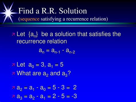 ppt recurrence relations powerpoint presentation free download id 6315468