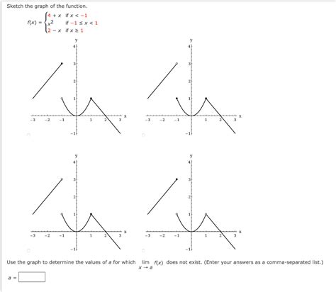 solved sketch the graph of the function f x ⎩⎨⎧4 xx22−x if