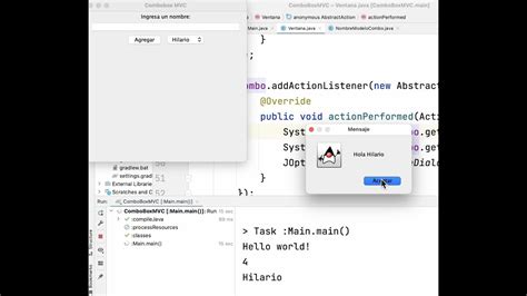jcombobox y comboboxmodel implementación del patrón modelo vista
