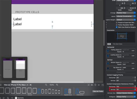 Ios Design Self Sizing UITableViewCell Using Xib Cell Doesn T