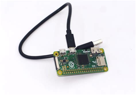 Configurer un Raspberry Pi Zero avec un simple câble USB Le journal