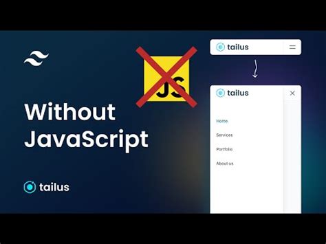 How To Build An Animated Navbar With Tailwind Css Only Without Js