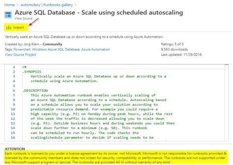 Auto Scaling Azure Sql Db Using Automation Runbooks