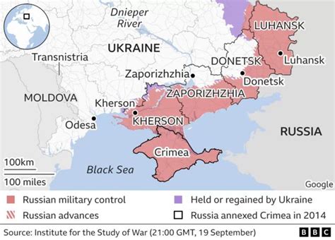 Perang Ukraina Putin Tetapkan Empat Wilayah Ukraina Sebagai Milik Rusia Bbc News Indonesia