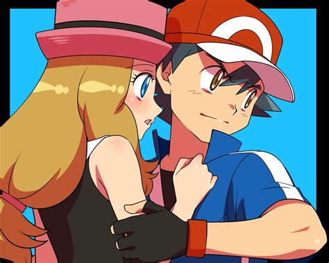 Ash And Serena Pokemon Anime Pinterest Ash X And Pokemon