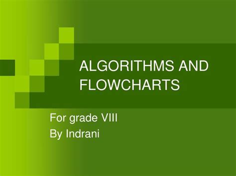 Ppt Algorithms And Flowcharts Powerpoint Presentation Free Download Id2168971