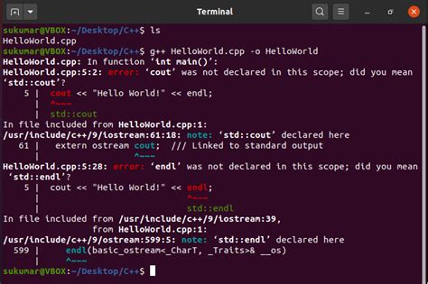 simple c hello world tutorial