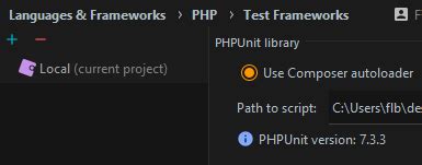 Class PhpUnit Framework TestCase Not Found IDEs Support IntelliJ