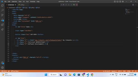 selecting html elements using javascript